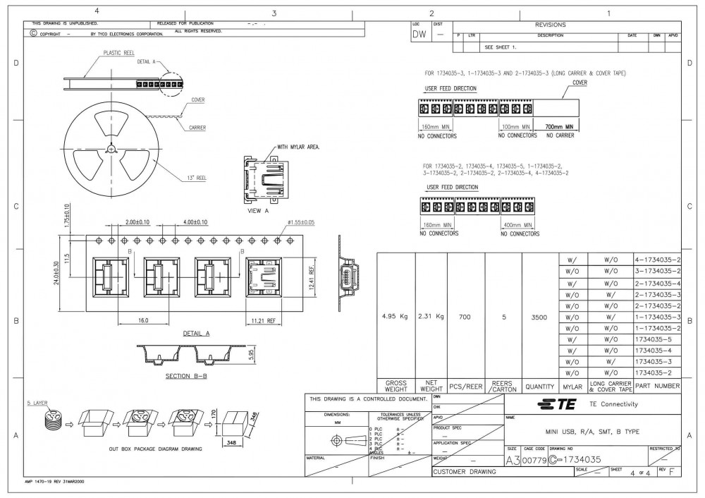 TE Connectivity 2-1734035-1 drawing page 4
