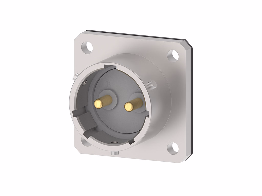 Connector for RRH Application, Plug, 48 Volt Power, 2-Pole, for Various Cables
