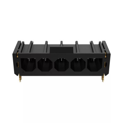 Sabre Right-Angle Header, 7.50mm Pitch, 5 Circuits, Glow-Wire Capable, 3.81mm Tail Length. for 2.40mm PCB, with Board Lock, Complies with the UL1977 finger proof access requirement for sale