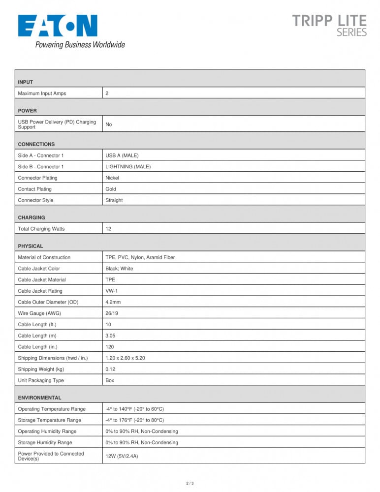 M100-010-HD technical document page 2