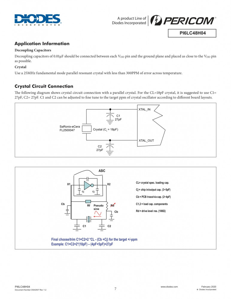 PI6LC48H04 datasheet page 7