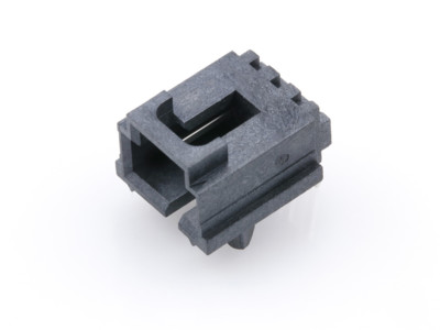 2.54mm Pitch SL Header, Single Row, Right-Angle, LCP, Shrouded, Through Hole, with Pegs, 0.75µm Selective Gold (Au) Plating, 20 Circuits