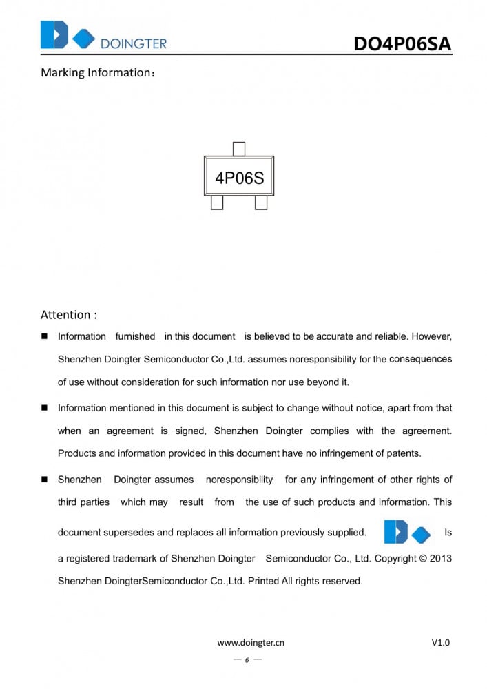 DO4P06SA datasheet page 6