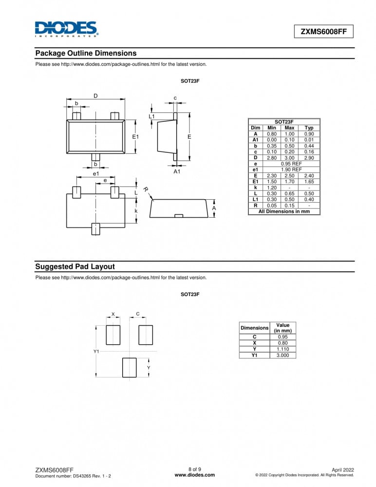 ZXMS6008FF-7 datasheet page 8