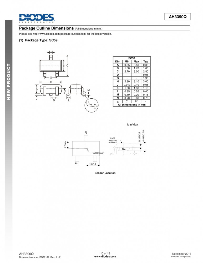 AH3390Q datasheet page 10