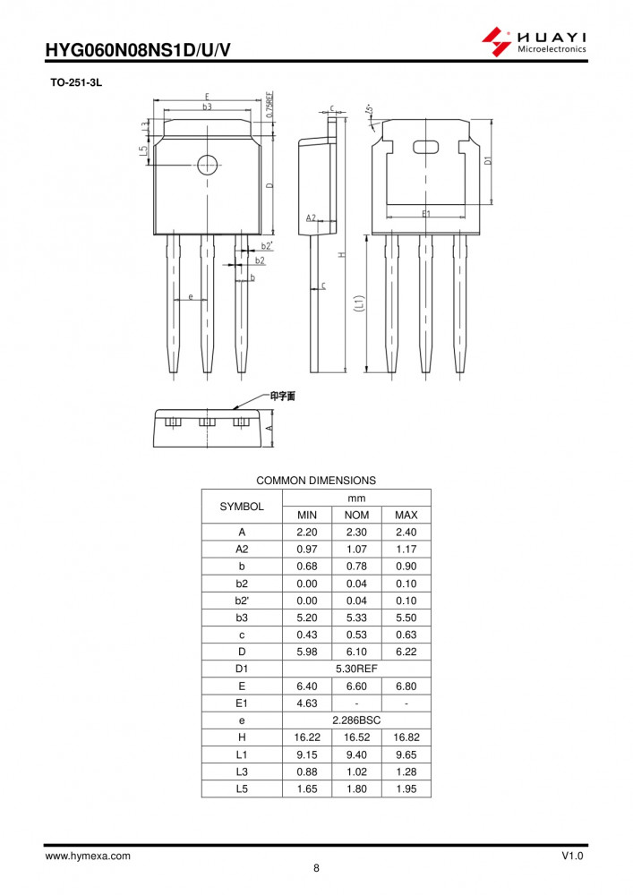 HYG060N08NS1D datasheet page 8