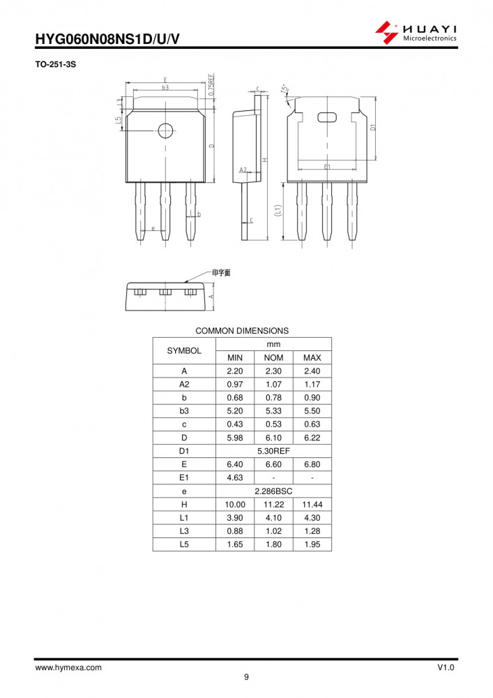 HYG060N08NS1D datasheet page 9