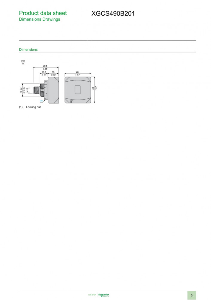 XGCS490B201 technical document page 3
