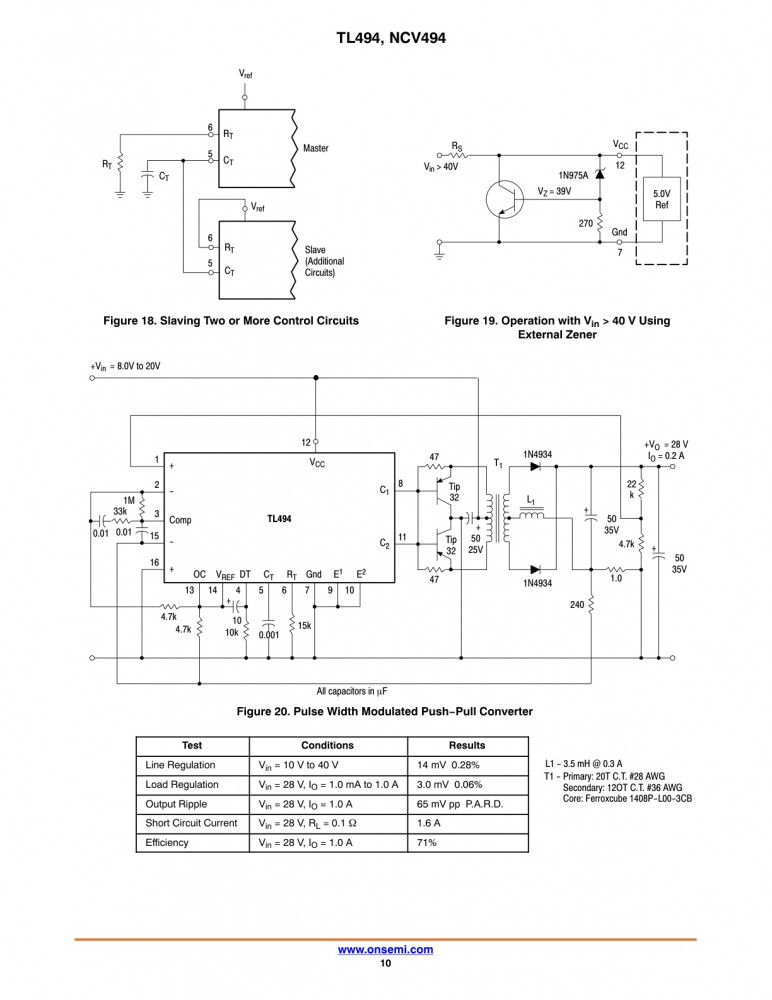 TL494 datasheet page 10