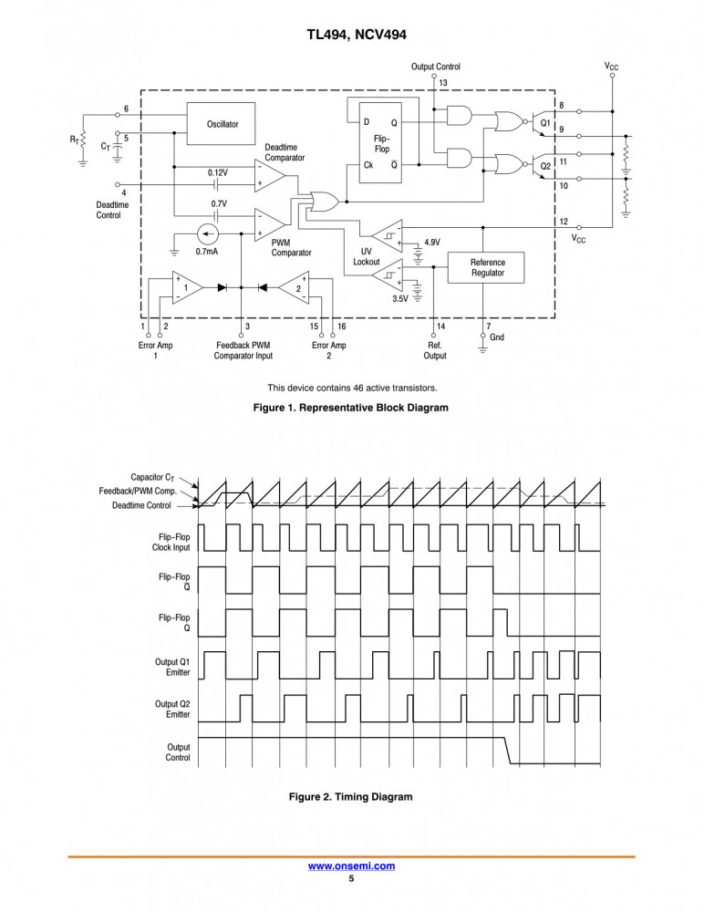 TL494 datasheet page 5