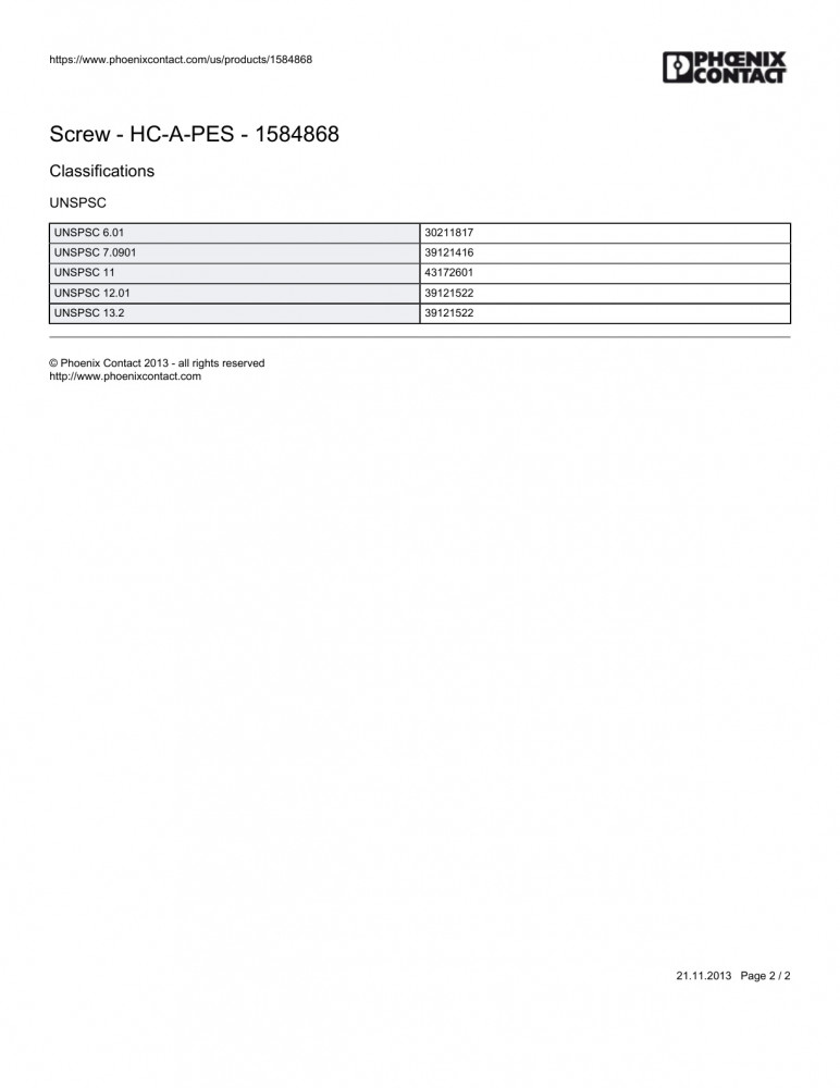 Phoenix Contact 1584868 product document page 2