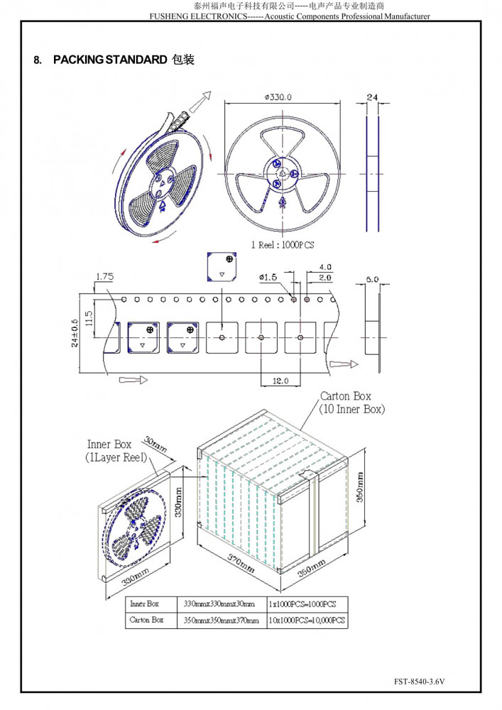 FUET-8540-3.6V specification page 6