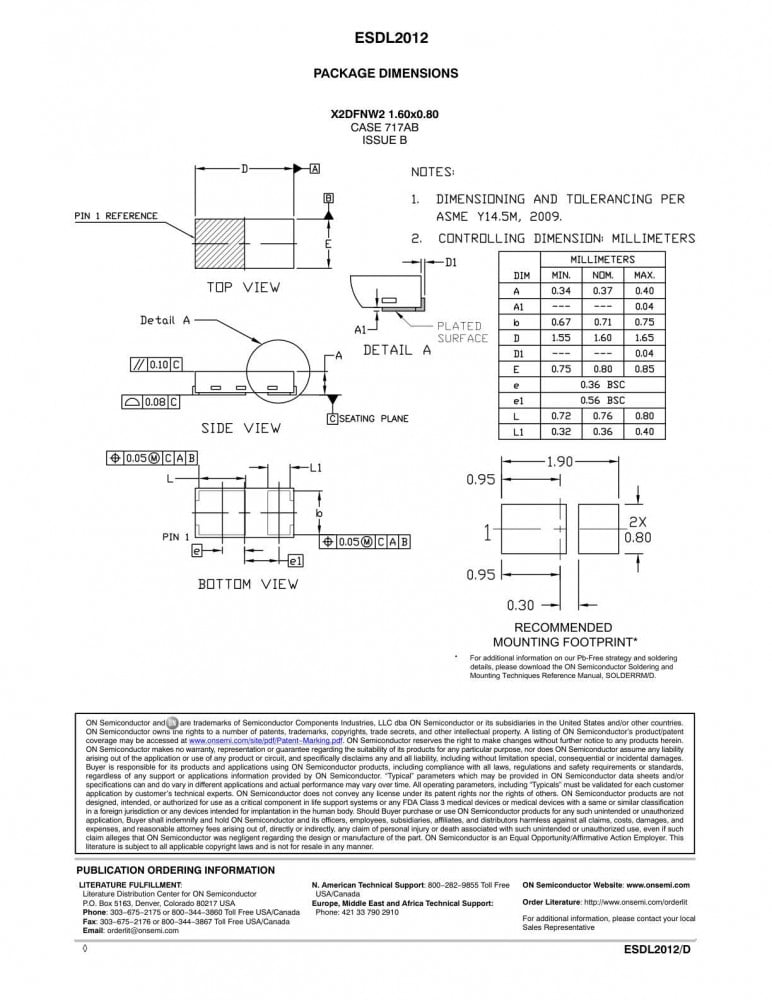 SZESDL2012MX2WT5G datasheet page 7