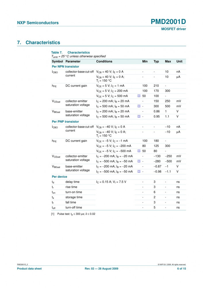 PMD2001D datasheet page 7