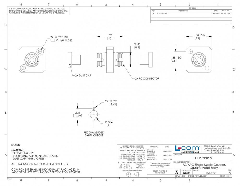 FOA-962 technical document preview