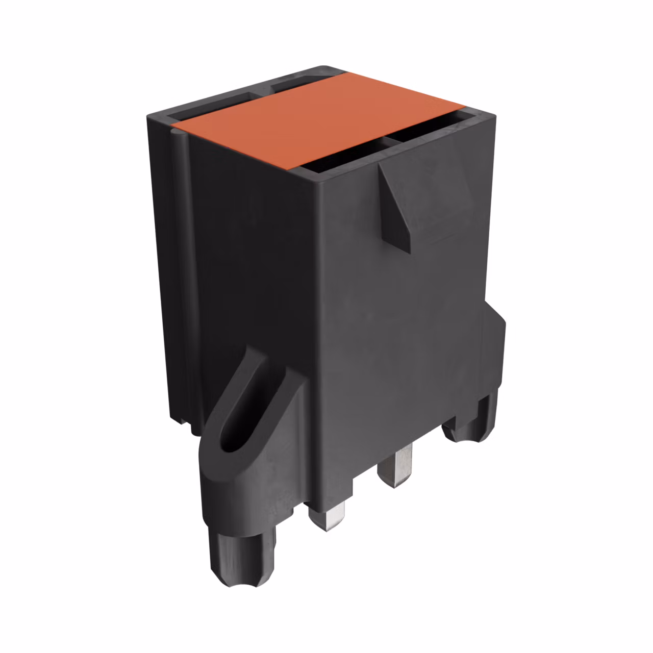 Mini-Fit Jr. Reflow Solder Capable Header, 4.20mm Pitch, Dual Row, Vertical, 24 Circuits, 1.57mm PCB Thickness, with PCB Pegs, LCP Housing, with Gold (Au) Plating, Glow-Wire Capable, Tape and Reel, with Pick-and-Place Tape