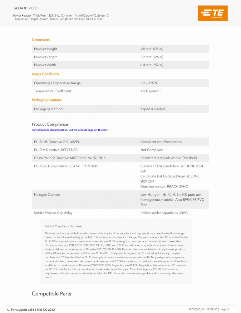 2383855-1 technical document page 2