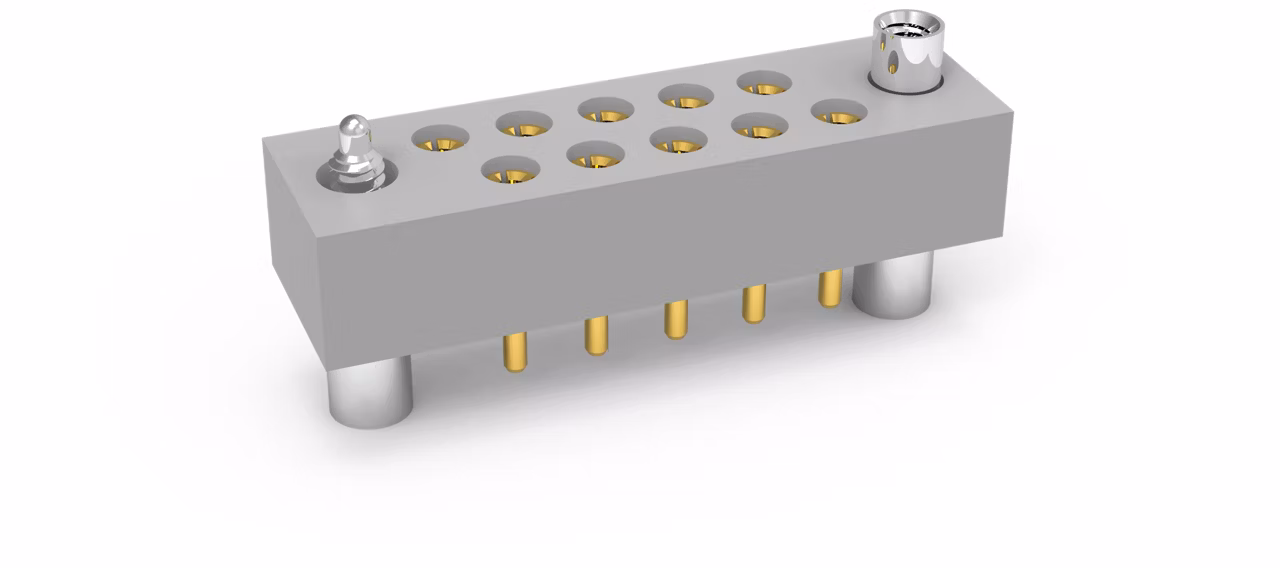 AirBorn PowerAmp Series, Rectangular Plug, Plastic, Power, Through Hole, Right Angle, Guide Set, 0.125