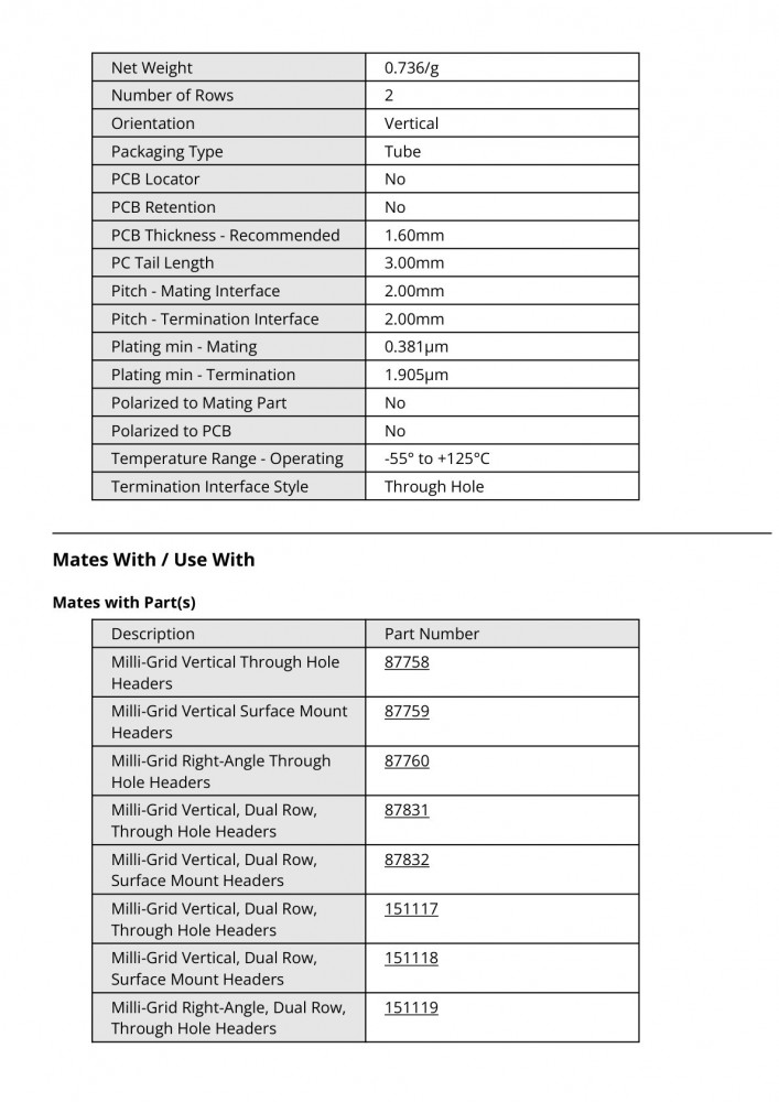 MOLEX 791075103 technical document page 3