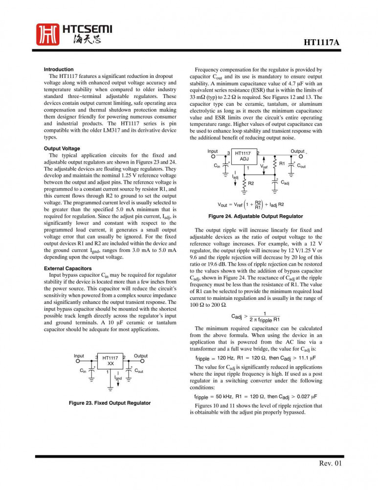 HT1117AM-3.3 datasheet page 9