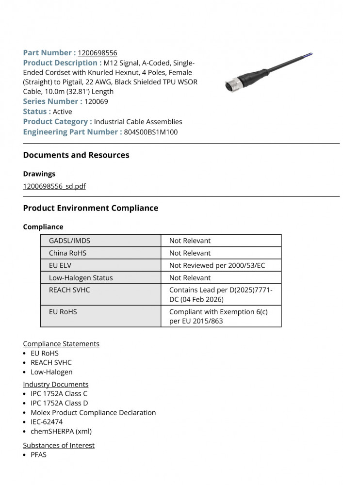 Technical document page 1