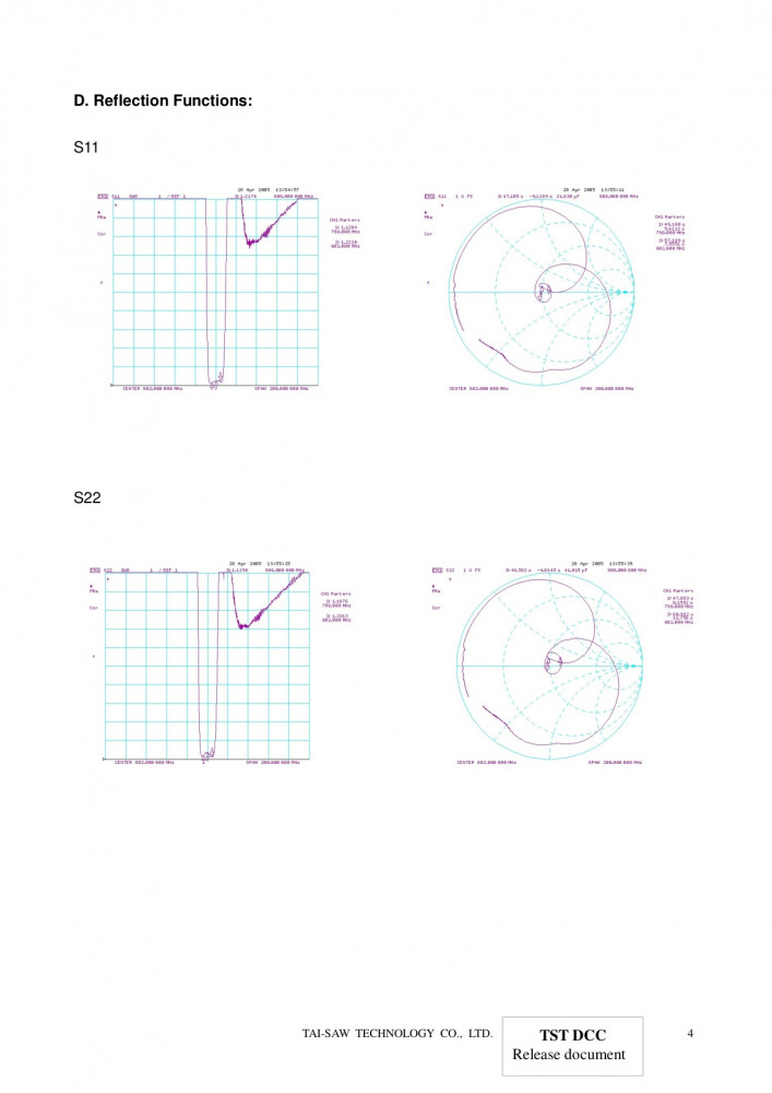 TA0450A technical document page 4