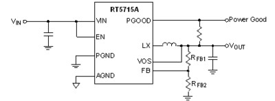 RT5717 - Ultra-Low Quiescent Current RBCOT Buck Converter