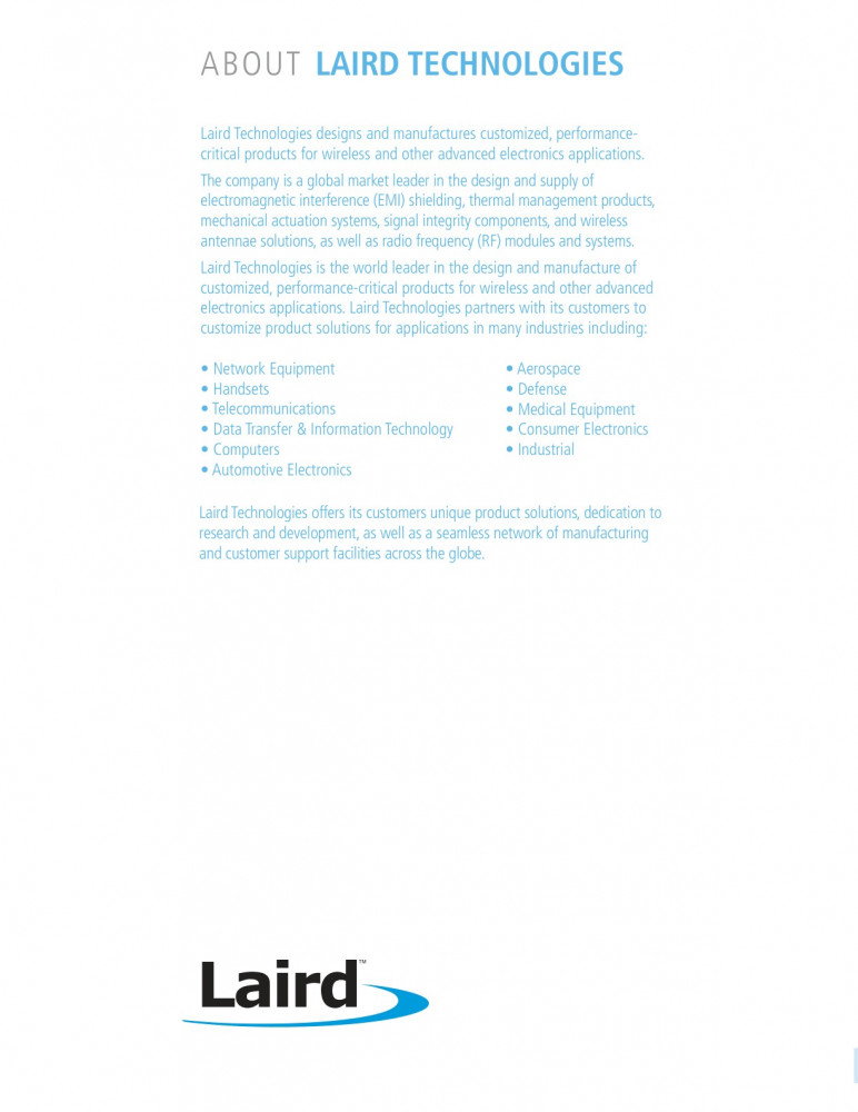 Laird catalogue page 2
