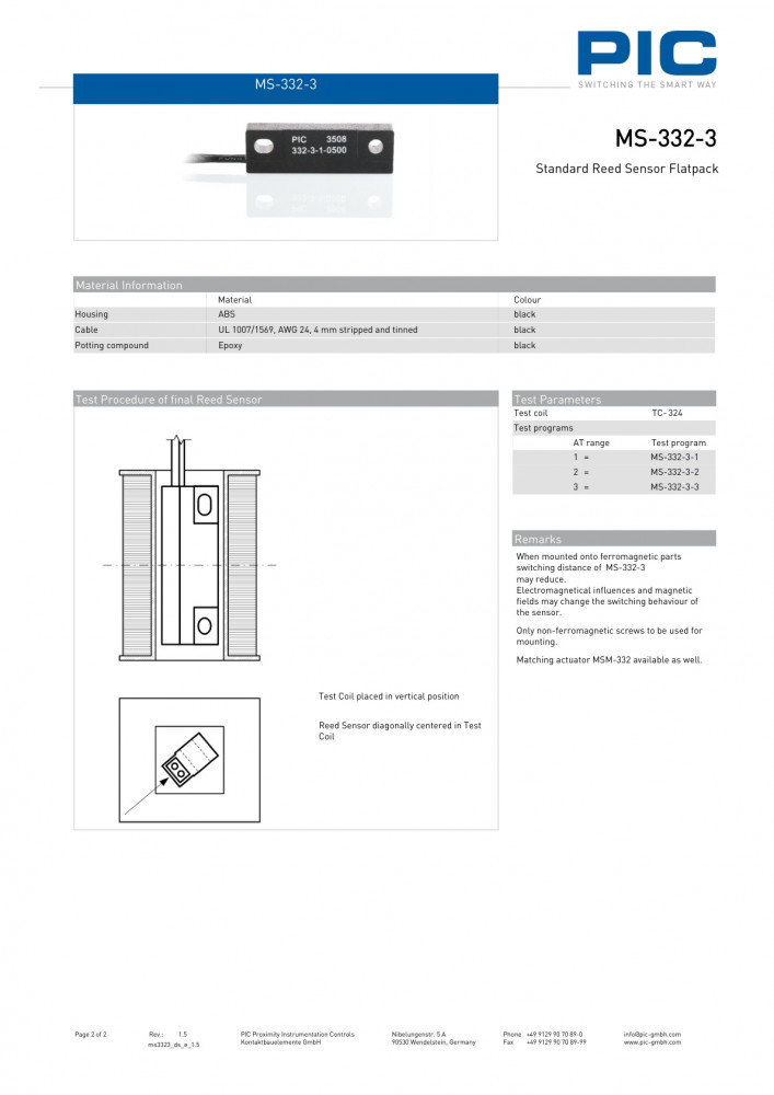 MS-332-3 technical document, page 2