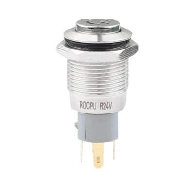 ROCPU Switches TP91655G124RS Pushbutton Switch