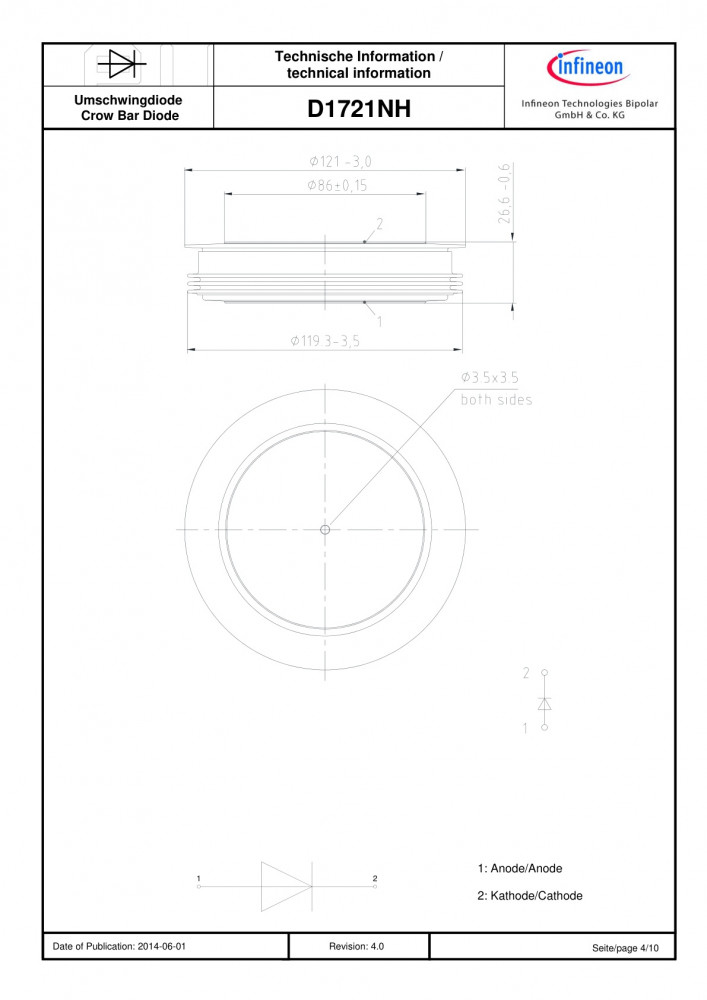 D1721NH90T technical document page 4