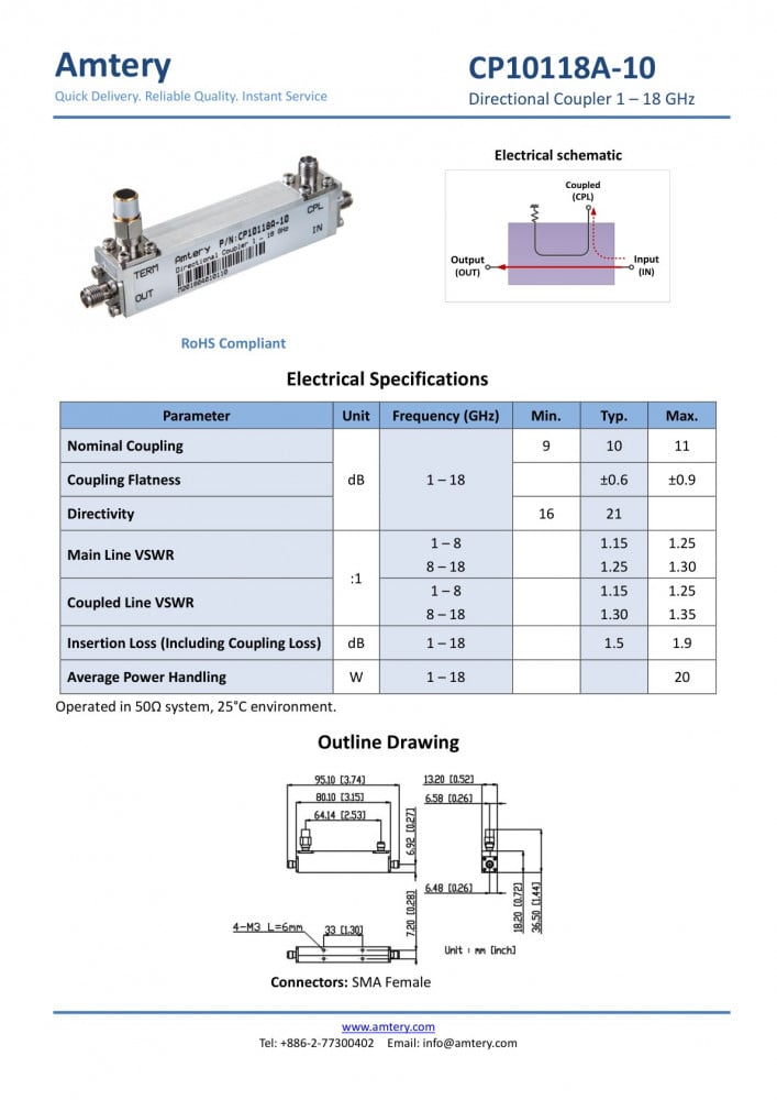 CP10118A-10 technical document page 1