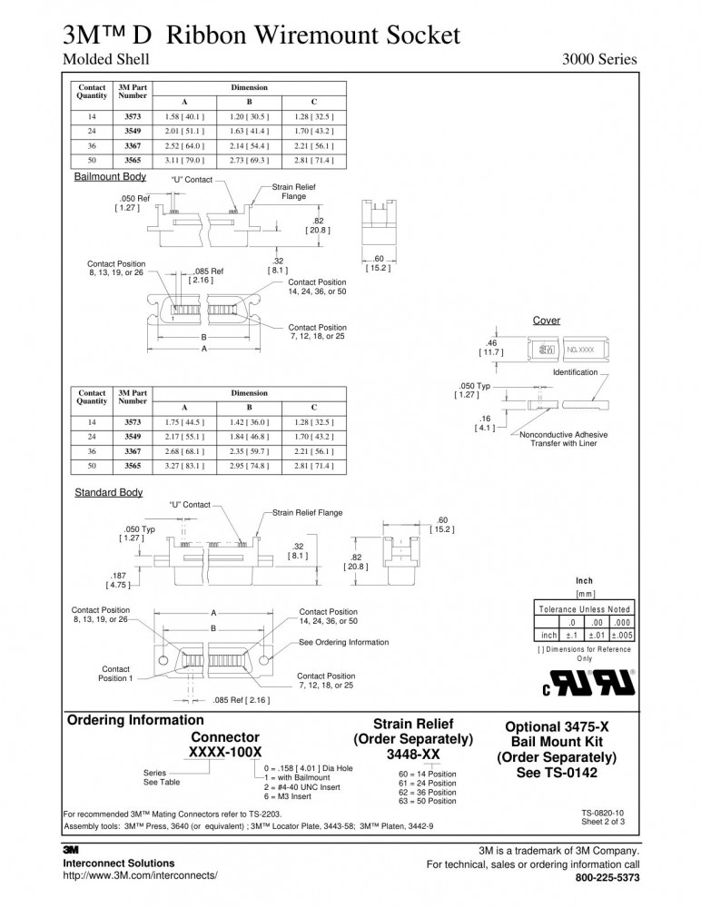 3M 3448-61 technical document page 2