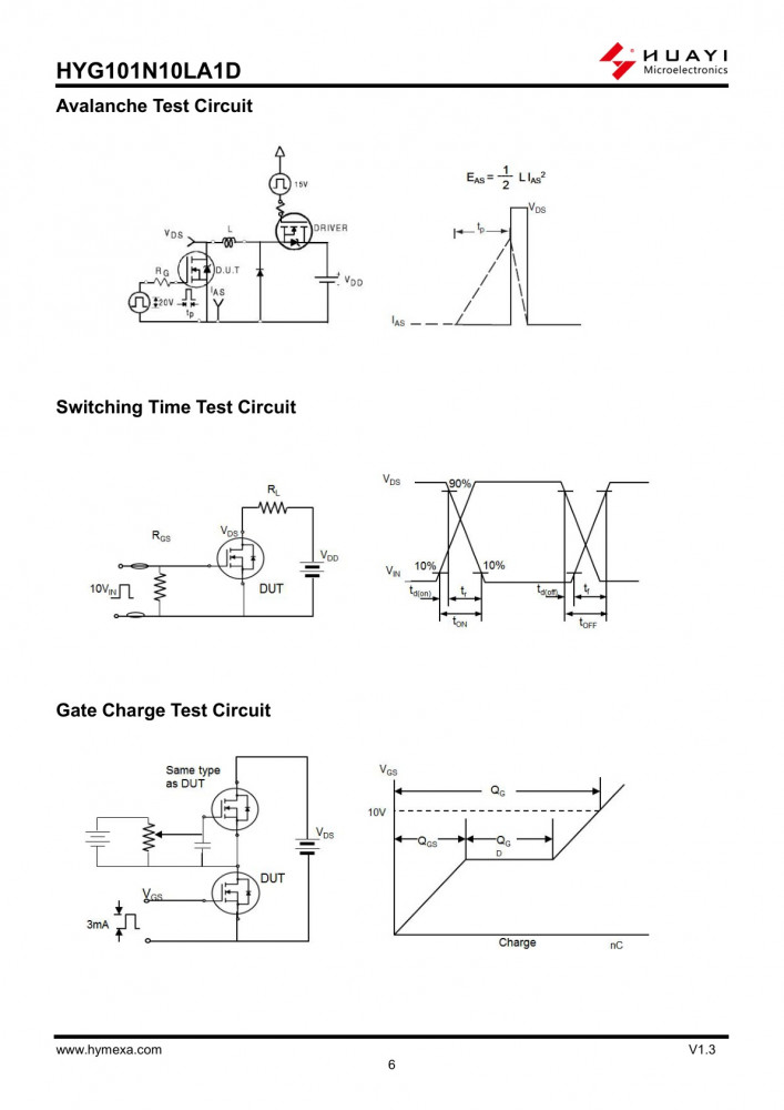 HYG101N10LA1D datasheet page 6