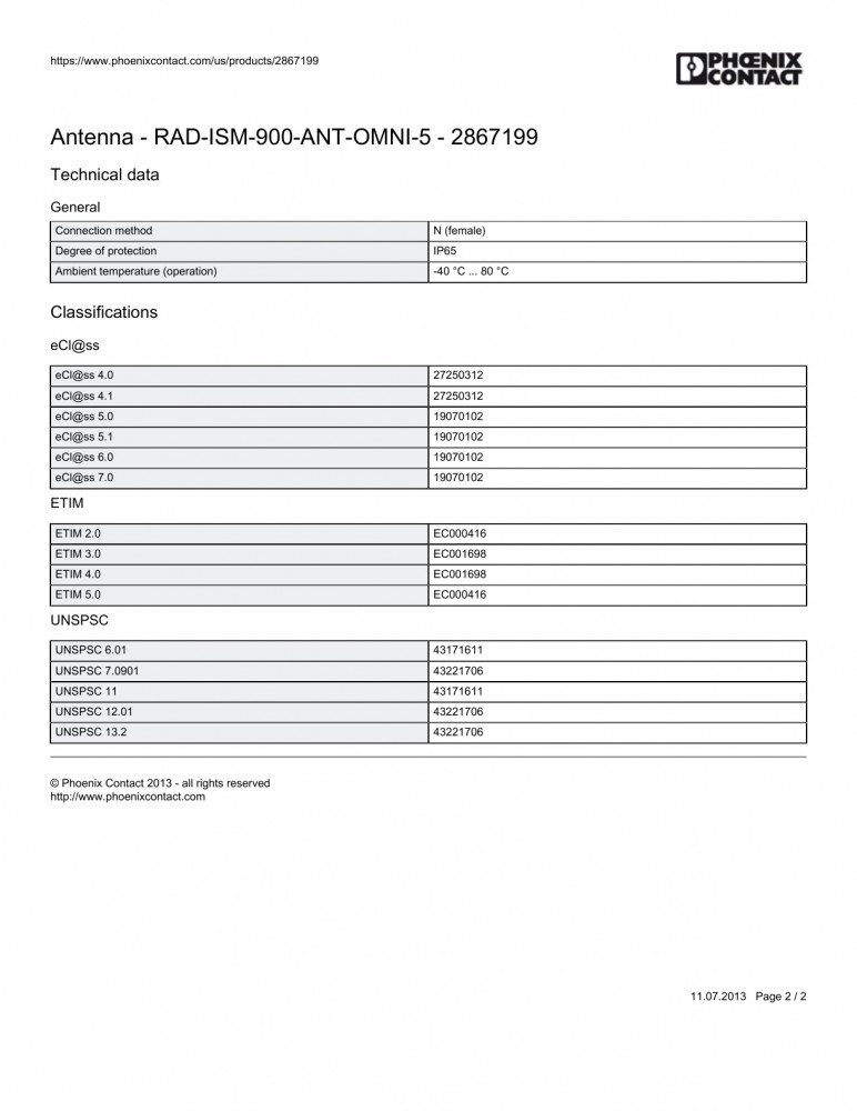 Phoenix Contact 2867199 product document page 2