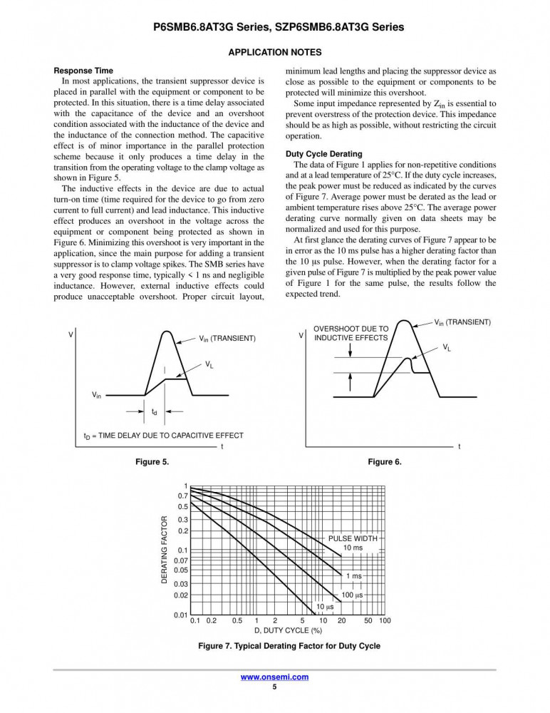 P6SMB160AT3G datasheet page 5