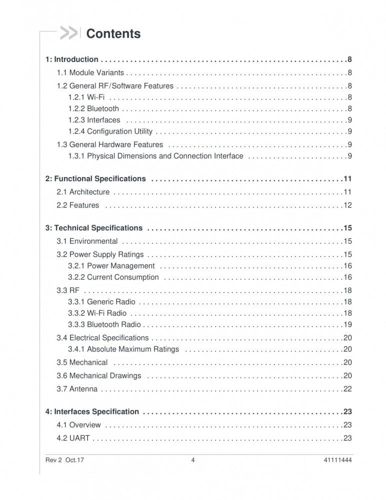 BX3105 technical document page 4