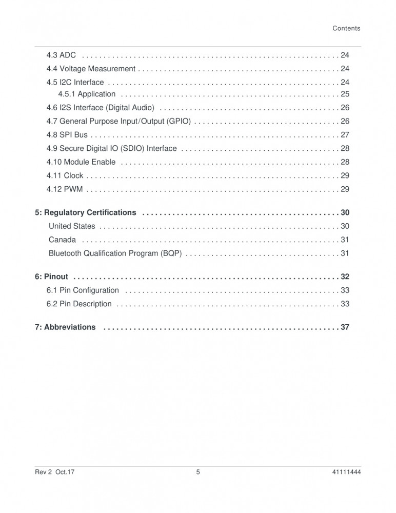 BX3105 technical document page 5