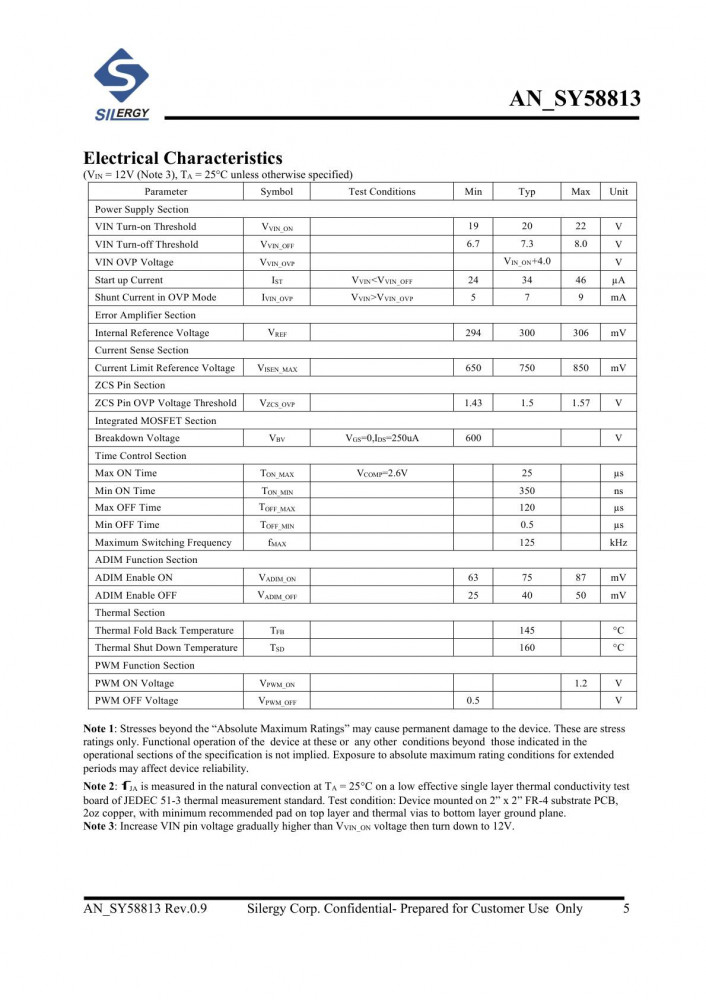 SY58813FAC datasheet page 5