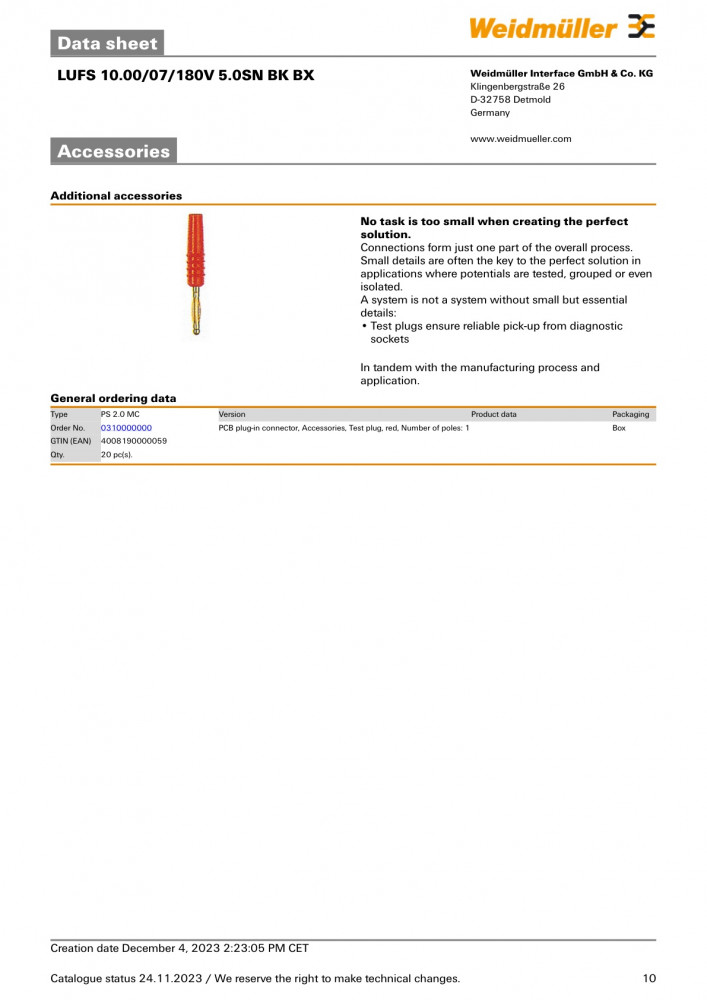 Technical document page 10