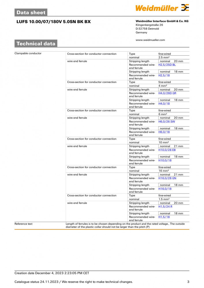 Technical document page 3