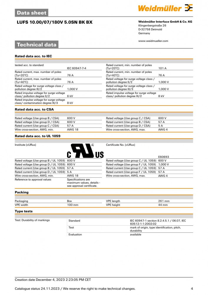 Technical document page 4