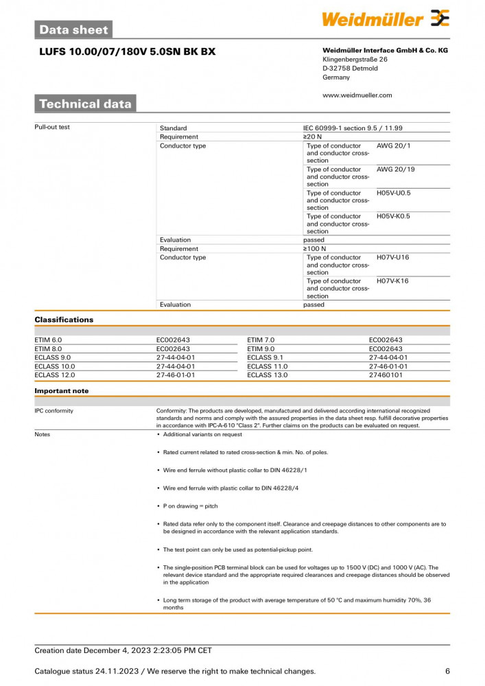 Technical document page 6