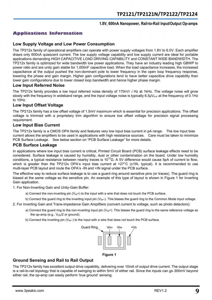 TP2121-TR datasheet page 9
