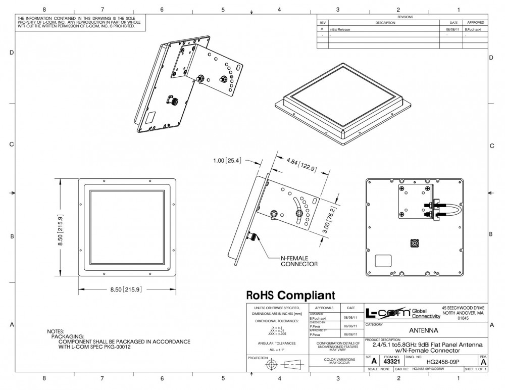 HG2458-09P technical document
