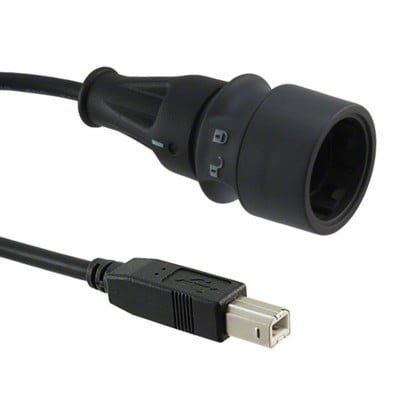 Bulgin PXP6040/A/2M00 USB Cable Assembly for sale