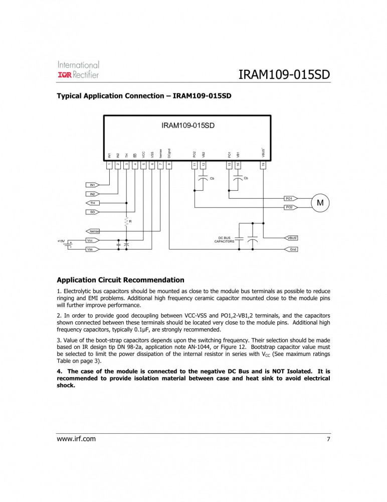 IRAM109-015SD technical document page 7