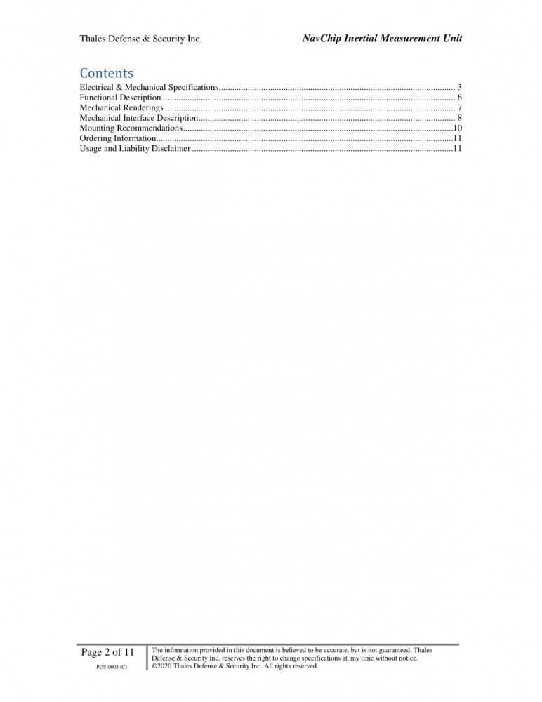 NavChip Series 3 document page 2