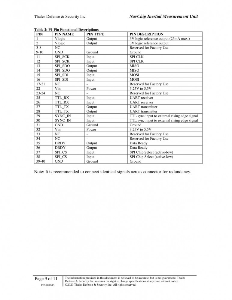 Technical document page 9