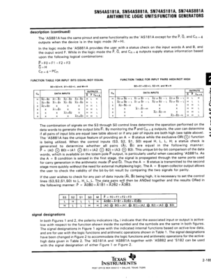 Rochester Electronics 74AS881ANT for sale